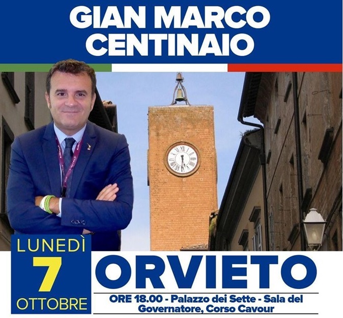 Gian Marco Centinaio a Todi, Perugia e Orvieto per parlare di turismo e ...