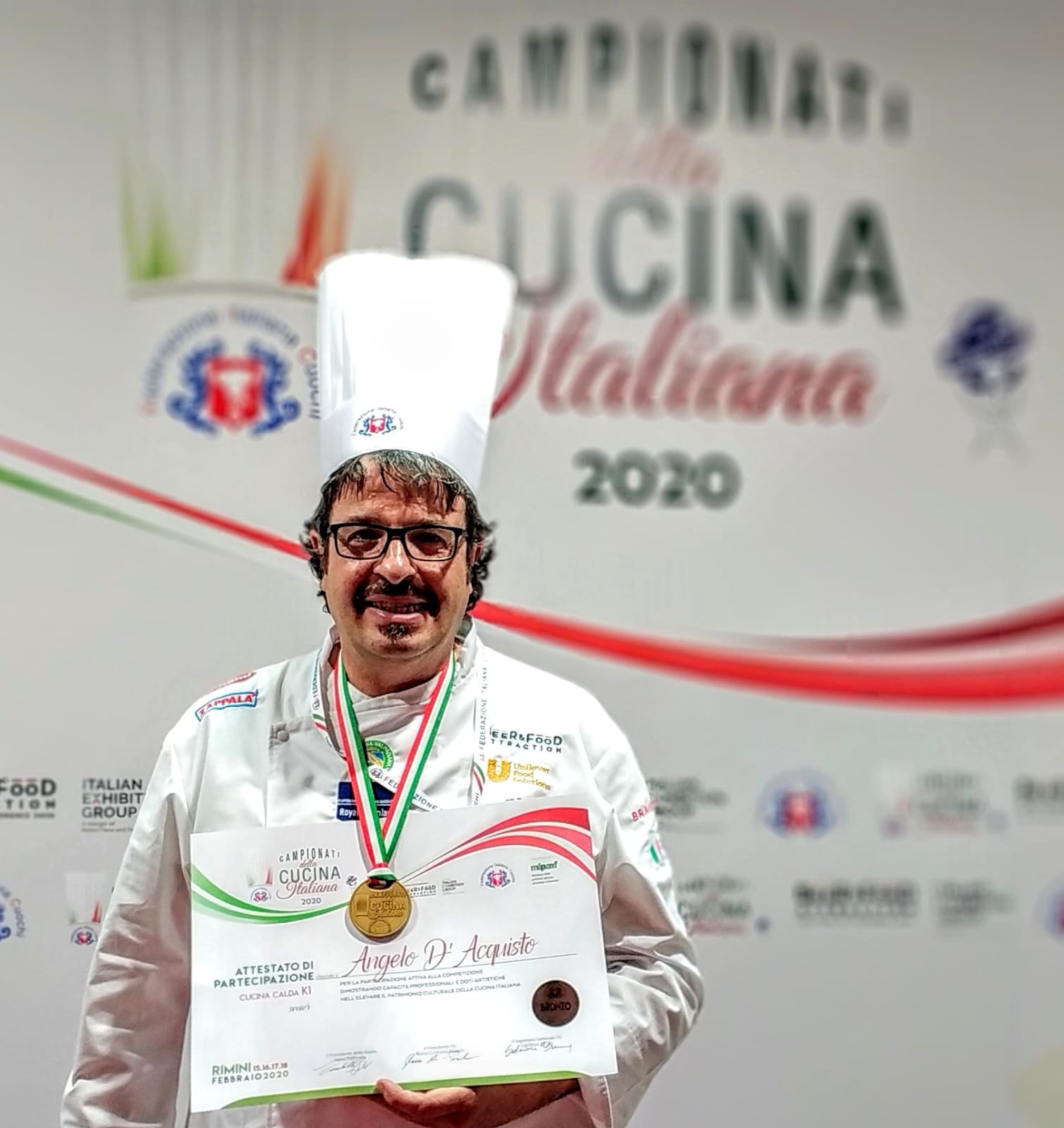 Bronzo per lo chef Angelo d'Acquisto ai Campionati di Cucina Italiana ...