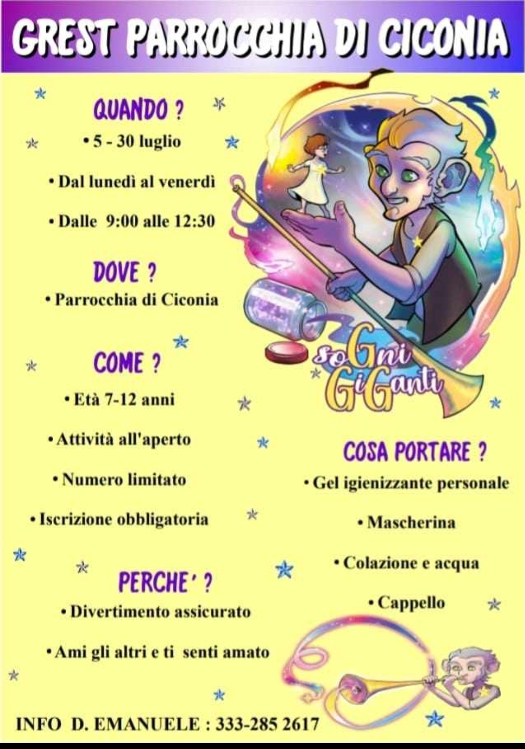 Dal 5 luglio torna il Grest a Ciconia - Orvietosì.it