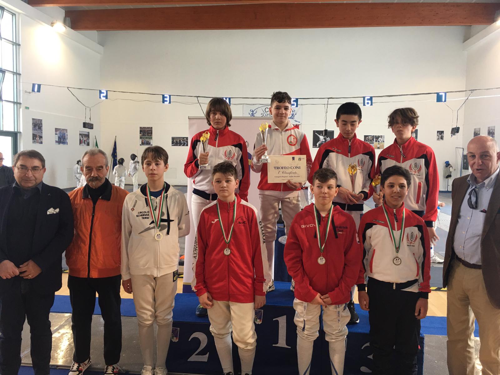 Scherma Orvieto: 2 ori, 1 argento, 1 bronzo ai Regionali U14 e ...