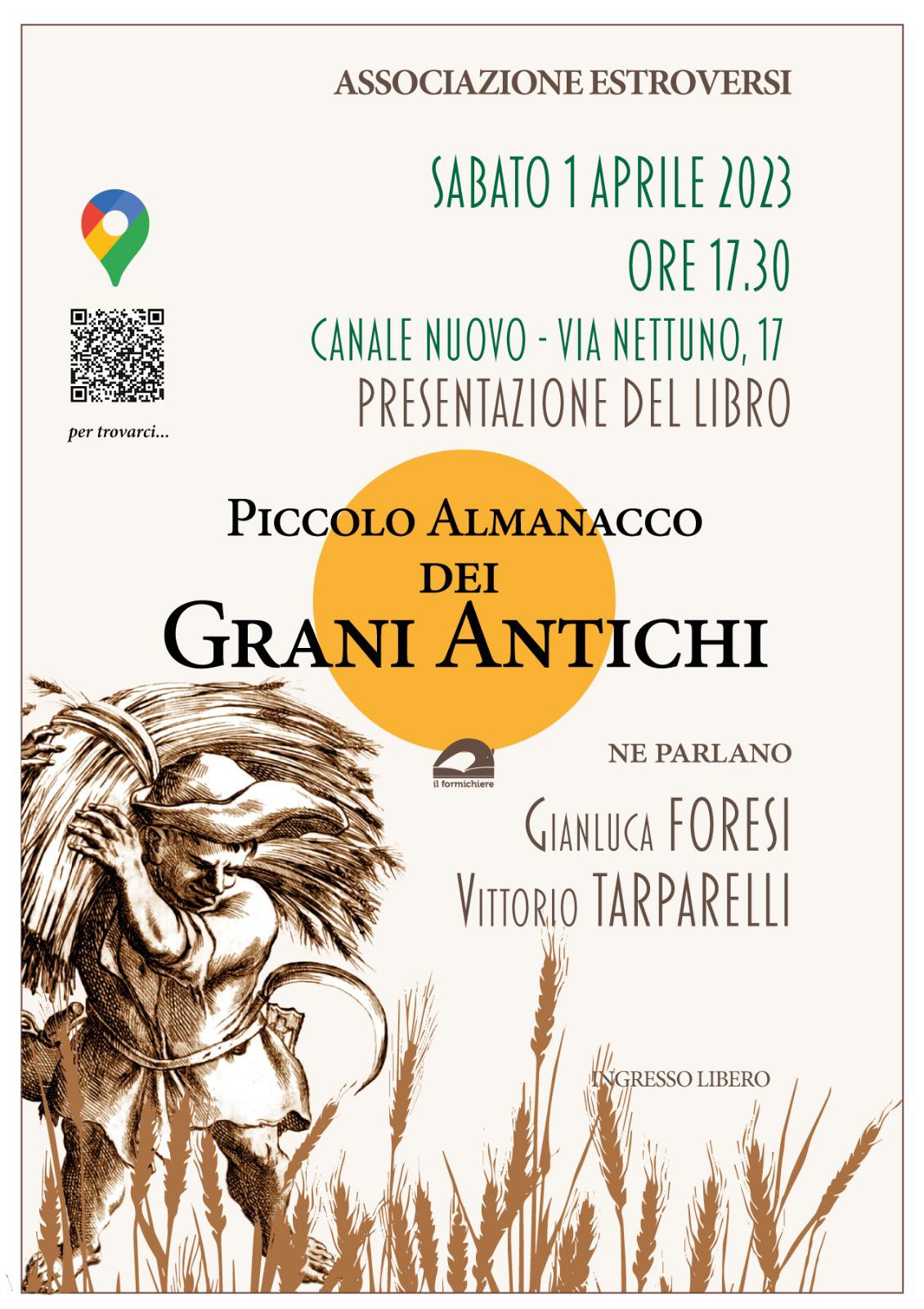 Si presenta il "Piccolo Almanacco dei grani antichi" con Gianluca ...