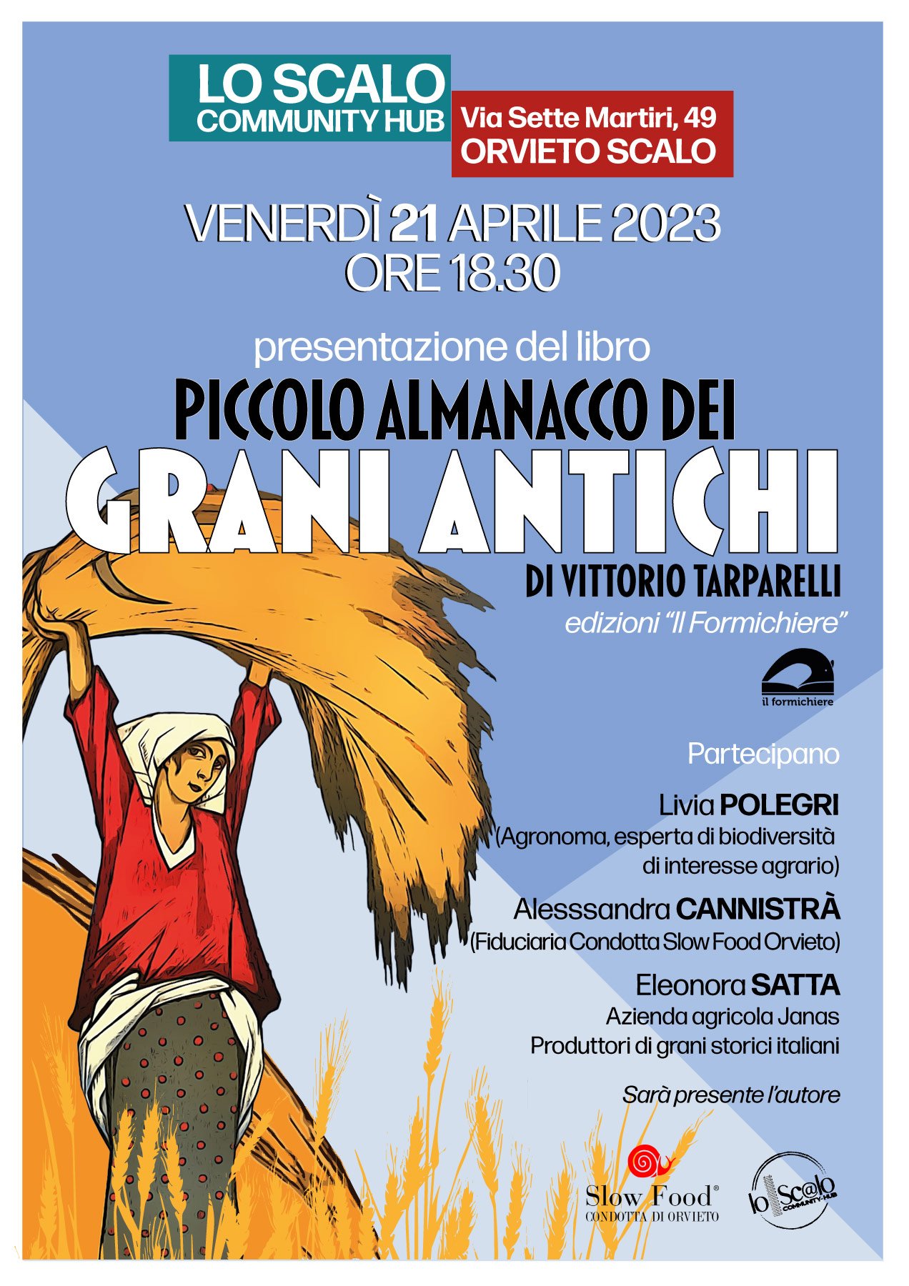 Il “Piccolo Almanacco dei Grani Antichi” allo Scalo Community Hub ...
