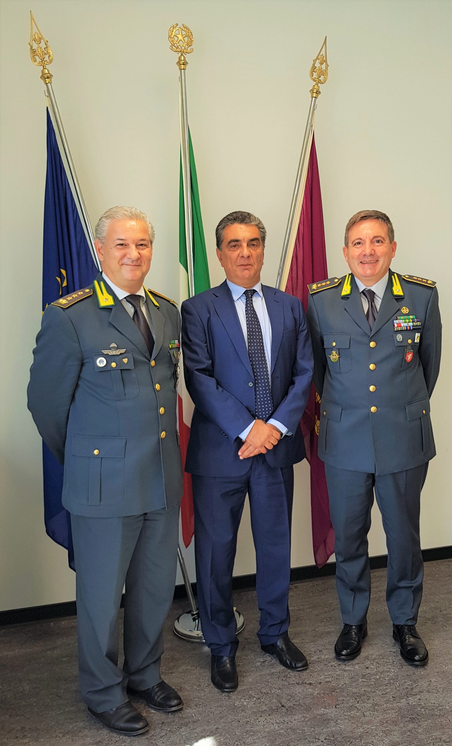 Il Questore ha incontrato il nuovo comandante della Finanza, il ...