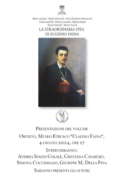 "La straordinaria vita di Eugenio Faina", primo numero della collana ...