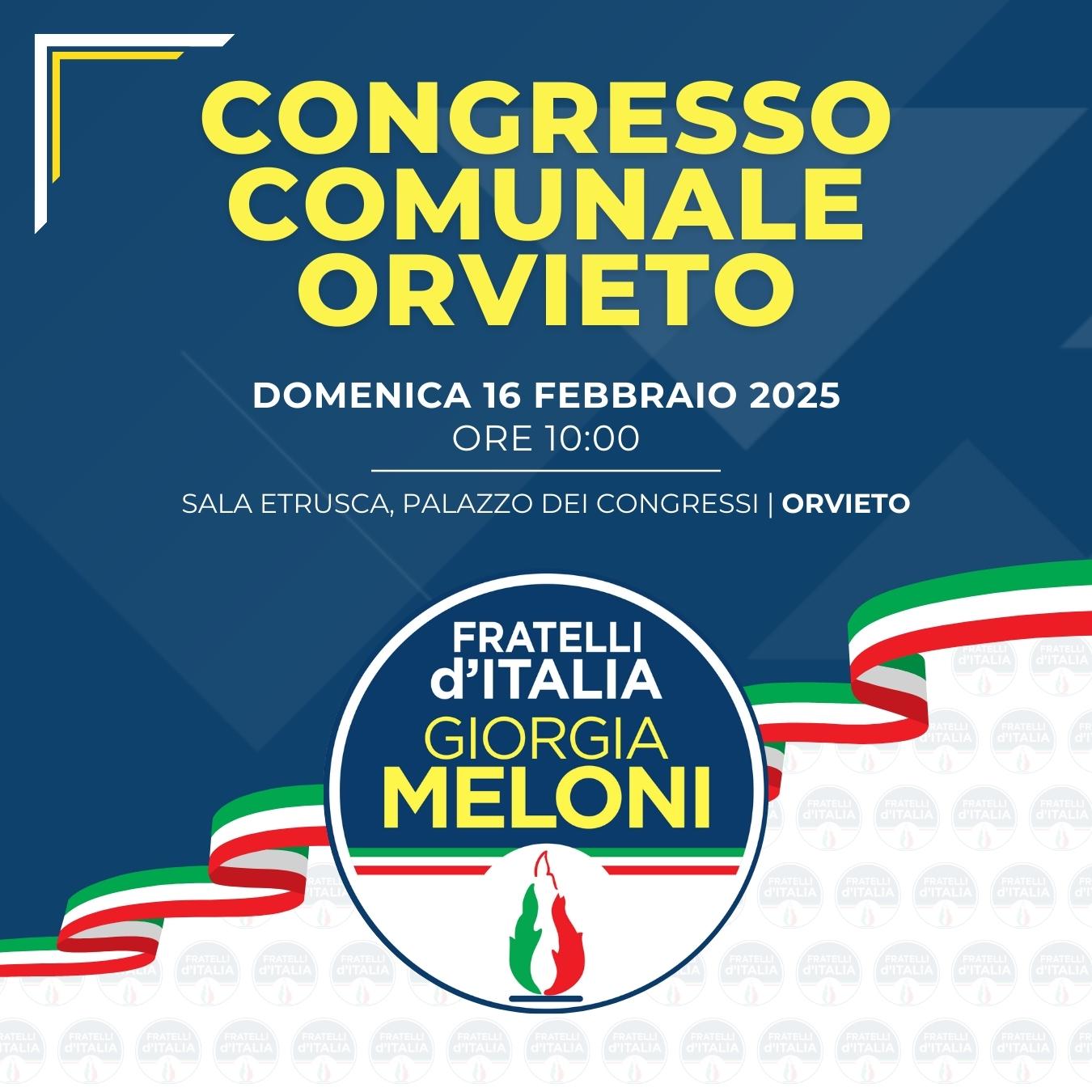 1° Congresso Comunale di Fratelli d’Italia a Palazzo del Popolo ...