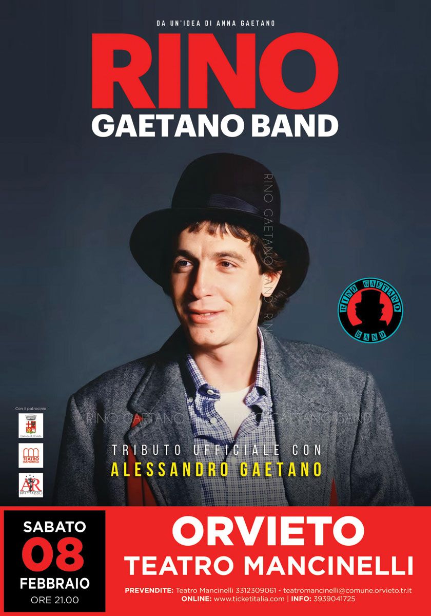 Al Teatro Mancinelli il concerto-tributo a Rino Gaetano - Orvietosì.it