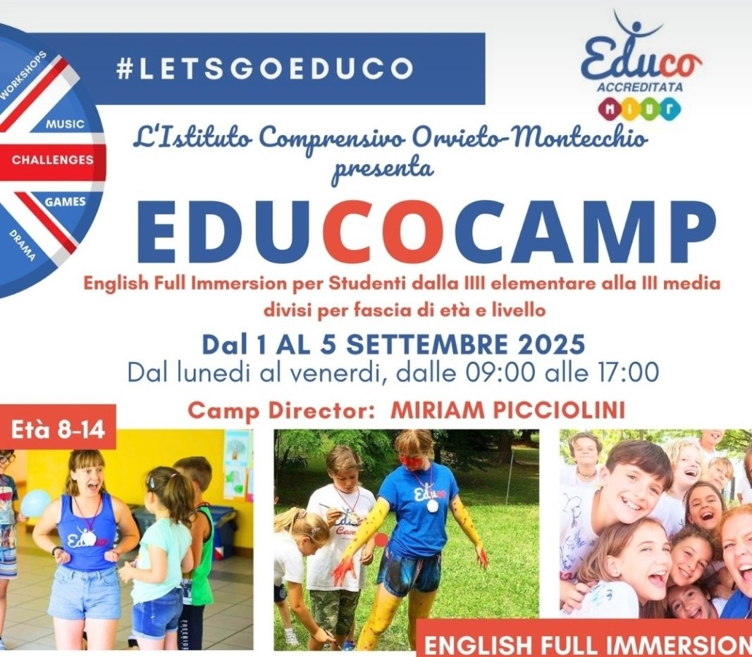 Corso di English Full Immersion all'Istituo comprensivo Orvieto ...