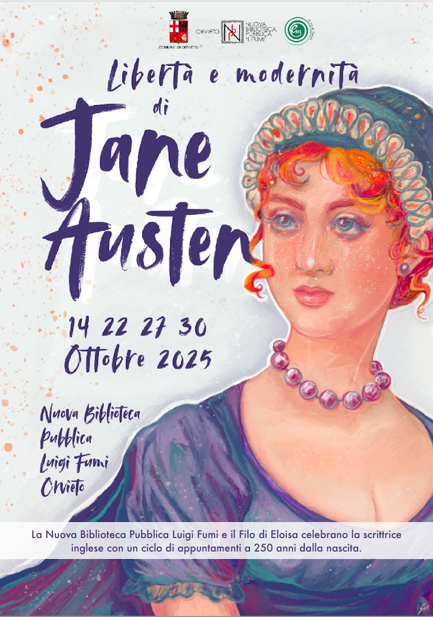 Jane Austen compie 250 anni. La nuova biblioteca pubblica Luigi Fumi e ...